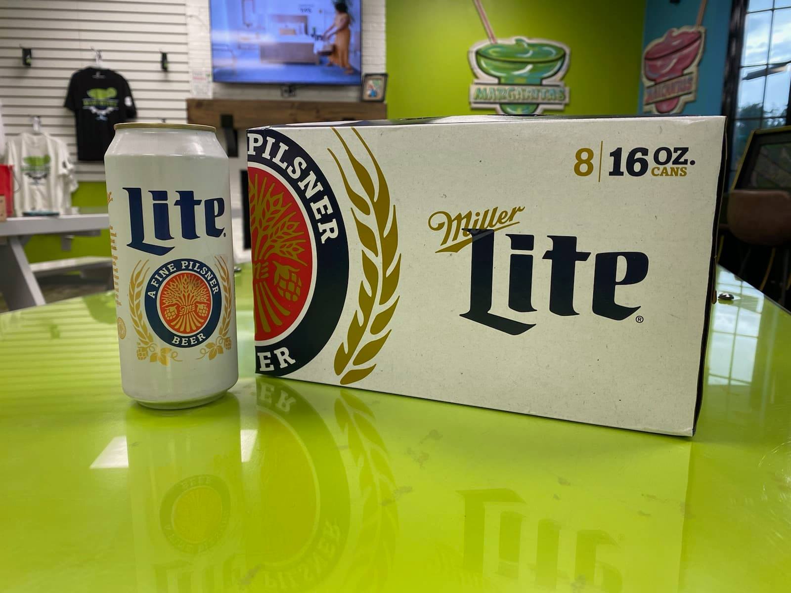 Miller Lite Beer Can